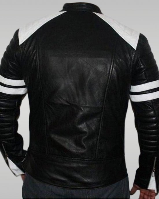 Mayhem Fight club - Men's Leather Jacket (Black)